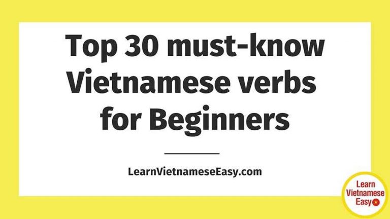 Learn Vietnamese Language Online | LearnVietnameseEasy Lessons