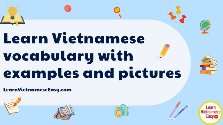 Learn Vietnamese Language Online | LearnVietnameseEasy Lessons